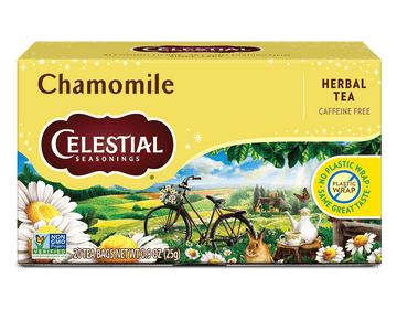 Chamomile Herbal Tea, 20 ct | Caffeine-Free Calming Tea – Celestial ...