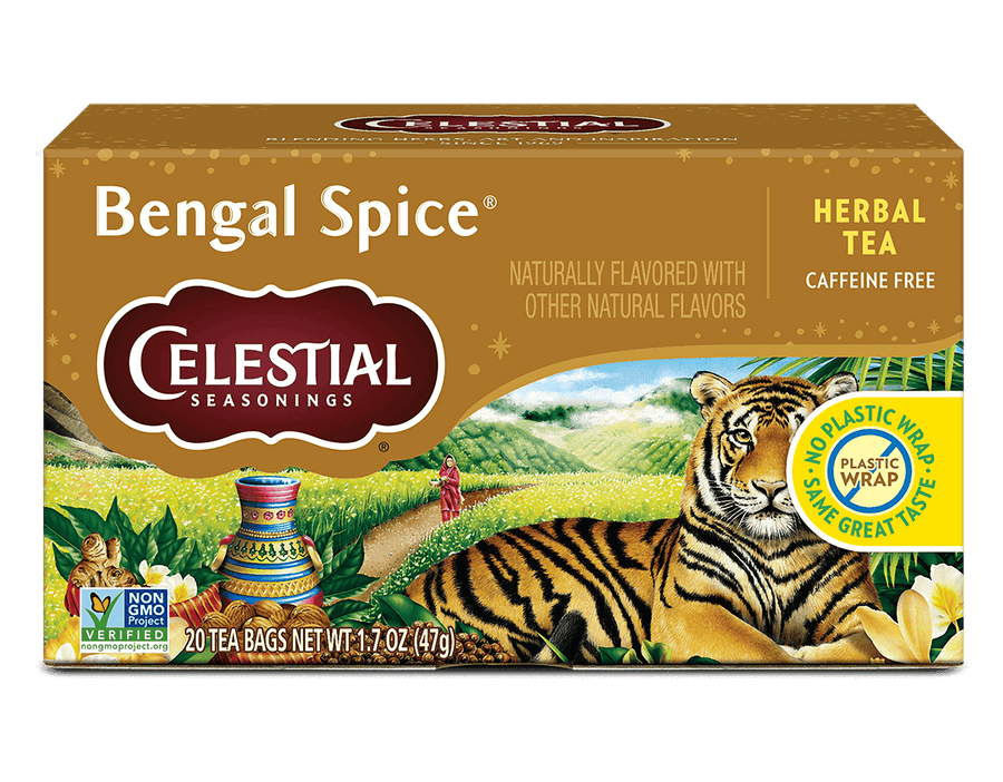 Bengal Spice Herbal Tea | Caffeine-Free Cinnamon Tea Blend – Celestial Seasonings