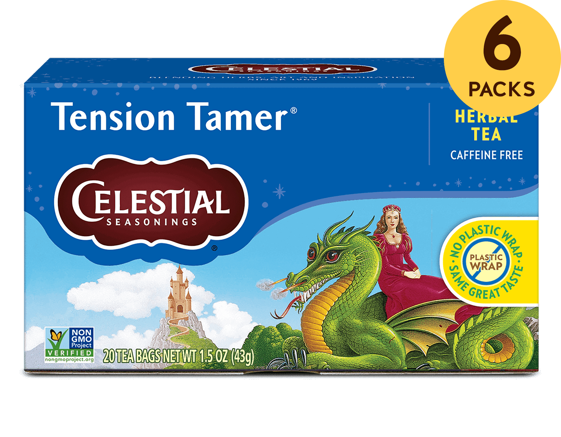 Tension Tamer Herbal Tea | Stress Relief Tea with Eleuthero – Celestial ...