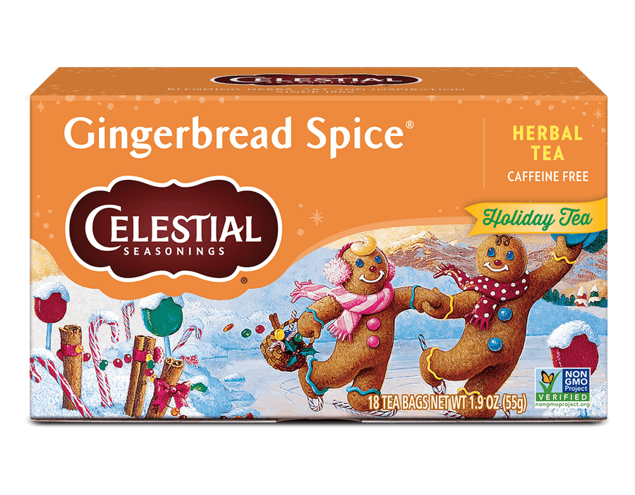 Gingerbread Spice Herbal Tea | Cozy Holiday Flavor – Celestial Seasonings