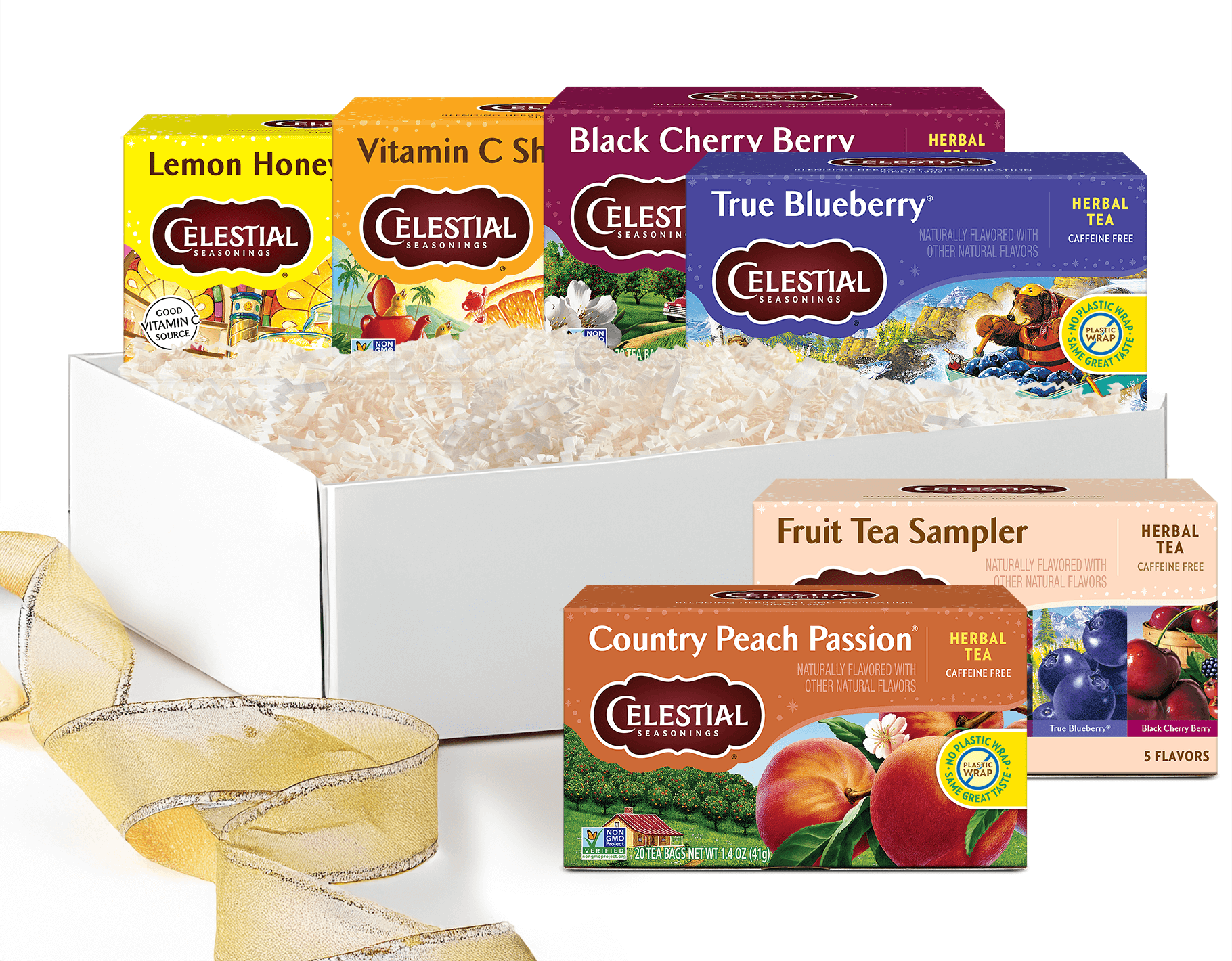 Sunny Days Tea Gift Box | 6 Refreshing Summer Tea Favorites – Celestial ...